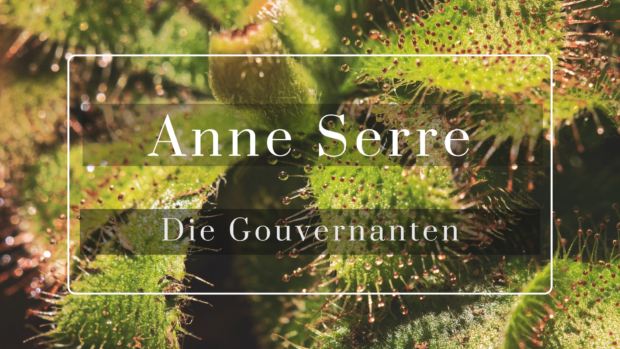Anne Serre - Die Gouvernanten - Buch-Haltung